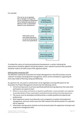 Continual professional development 1.0 | PDF