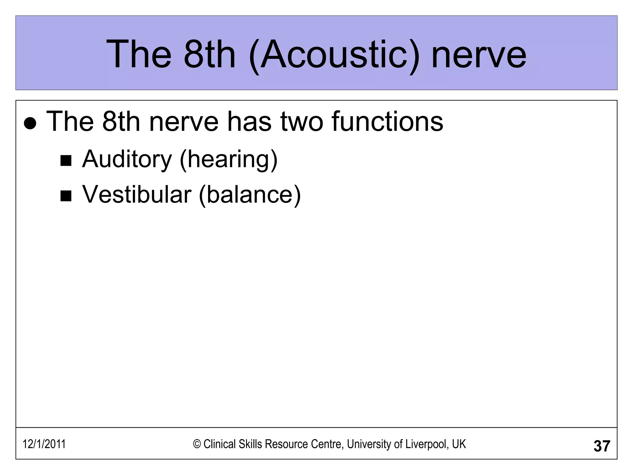 Continuation of Cranial Nerve Exam | PDF | Eye and Vision Conditions | Diseases and Conditions