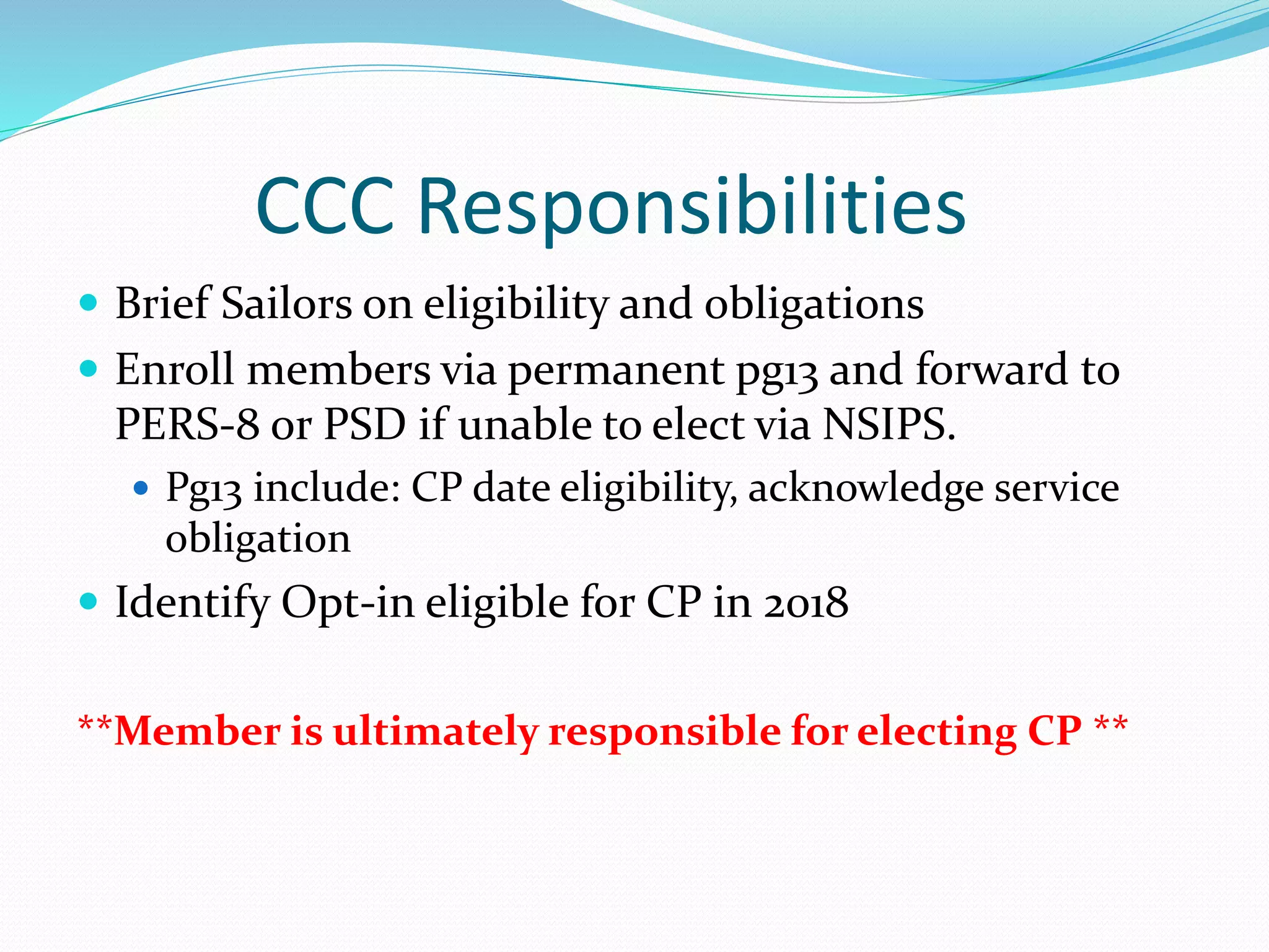 Continuation Pay (CP) for BRS | PPTX | Business | Business and Finance