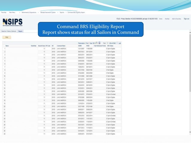 Continuation Pay (CP) for BRS | PPT