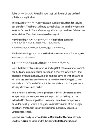 continued fractions, over decimal system and ancient Indian Mathematics ...