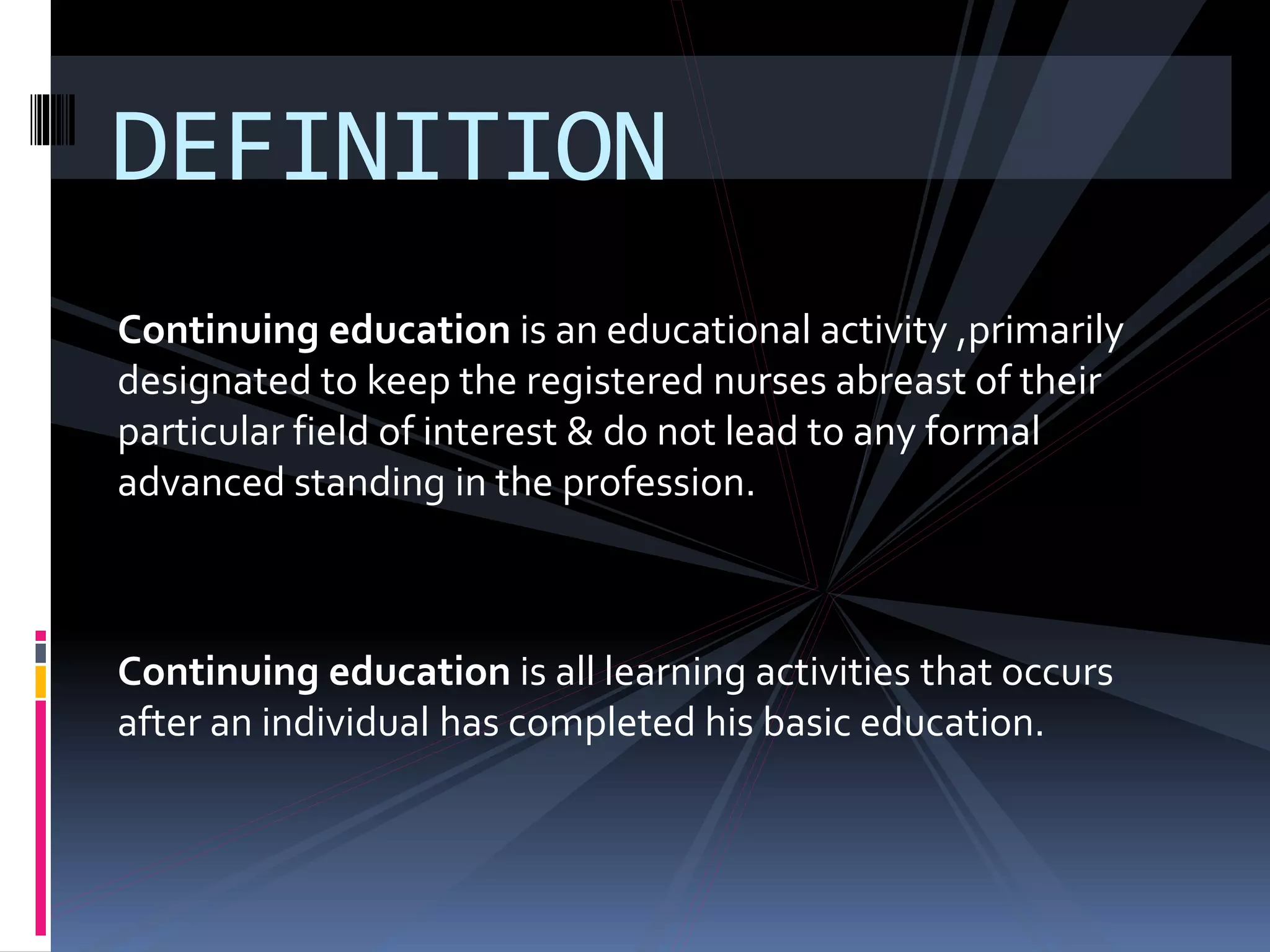 CONTINUE EDUCATION PPT.pptx