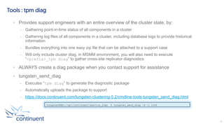 Training Slides: Advanced 301: Multi-Site/Multi-Master Tungsten Clustering Deployments for Geo ...