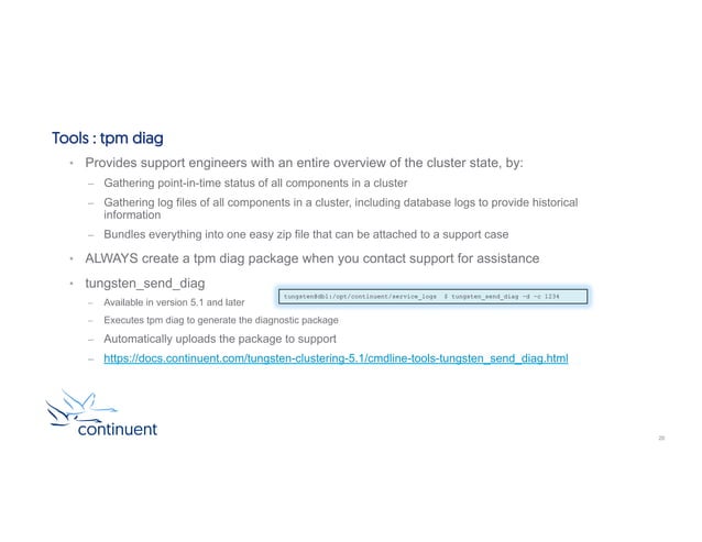 Training Slides: Basics 102: Introduction to Tungsten Clustering | PPT