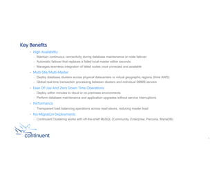 Training Slides: Basics 102: Introduction to Tungsten Clustering | PPT