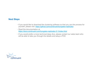 Training Slides: Basics 101: Introduction to Tungsten Replicator | PDF