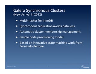 Future Proofing MySQL by Robert Hodges, Continuent | PDF | Databases ...