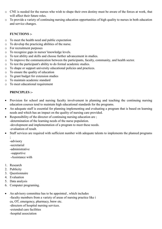 continue nursing education unit 1st.docx