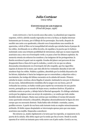 Continuidad en los_parques (1) | PDF