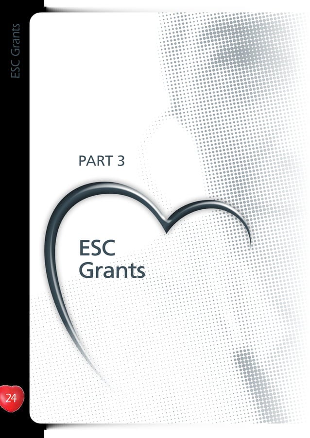 ESC Continuing education and training catalogue 2013-2014 | PDF