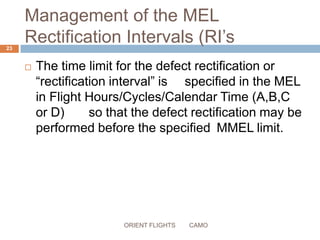 Continuing airworthiness management organisation | PPTX