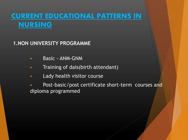 Educational preparation and continuing nursing education | PPTX ...