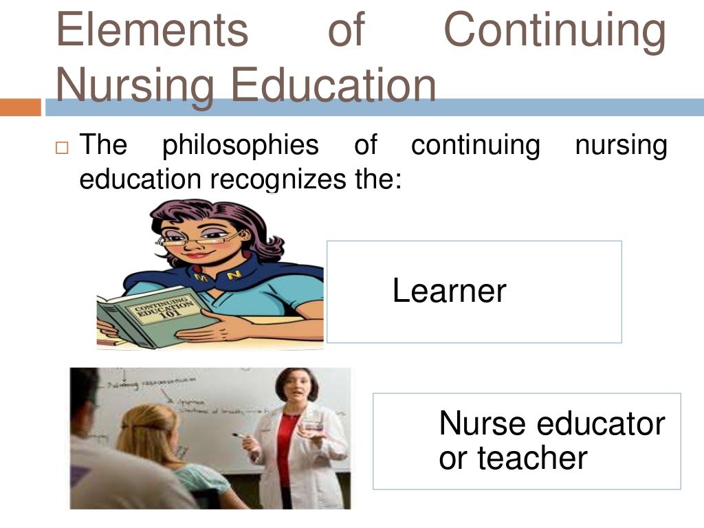 Continuing education in nursing