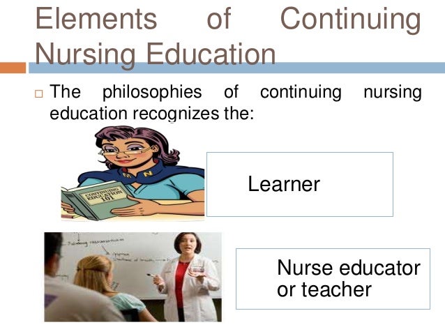 Continuing education in nursing