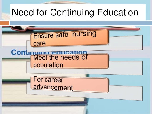 Continuing education in nursing