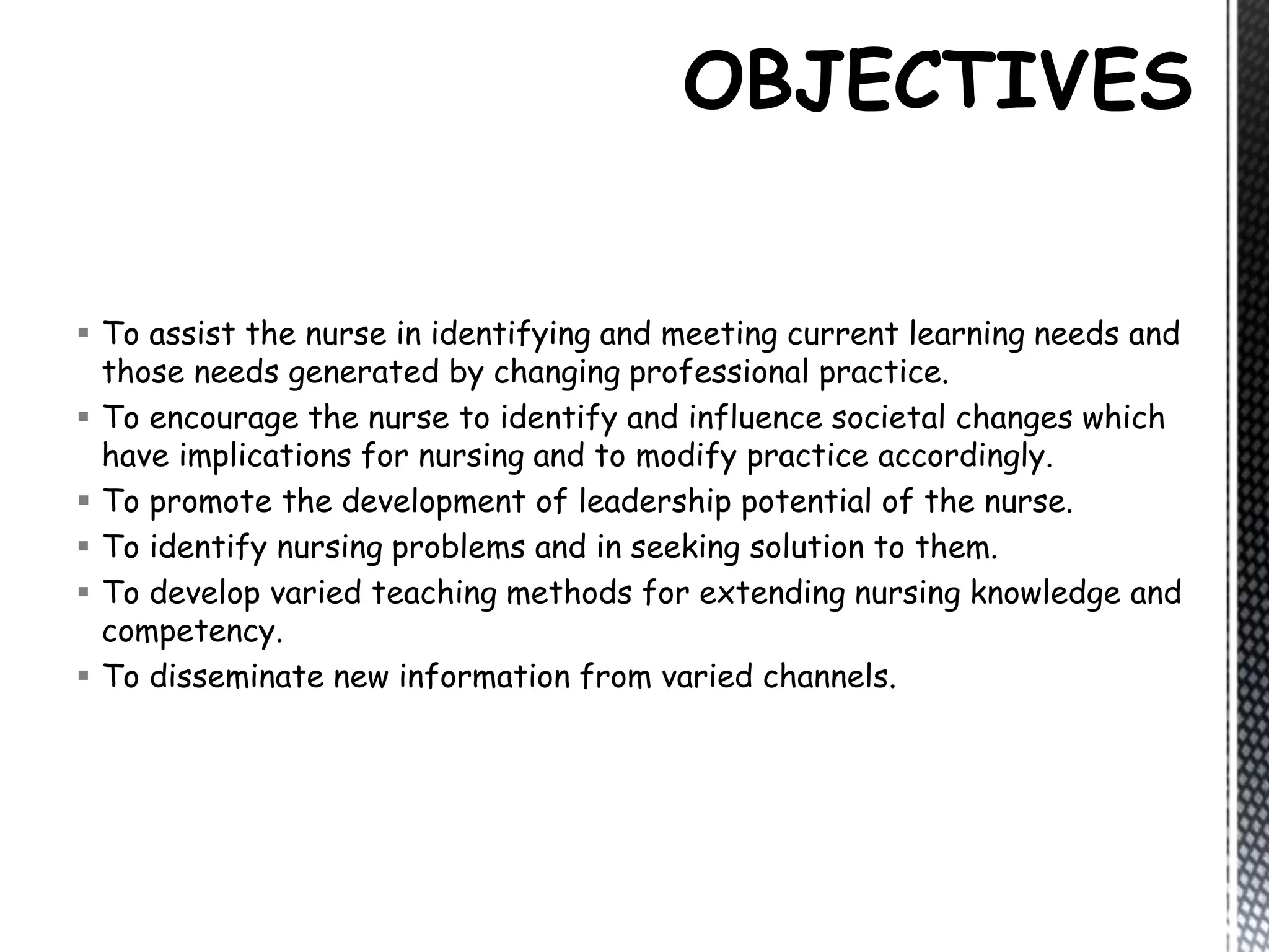 Continuing education planning | PPTX