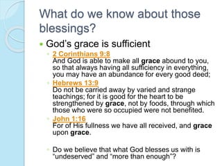 Continuing in Grace | PPTX