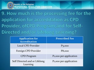 Continuing professional development (cpd) | PPTX