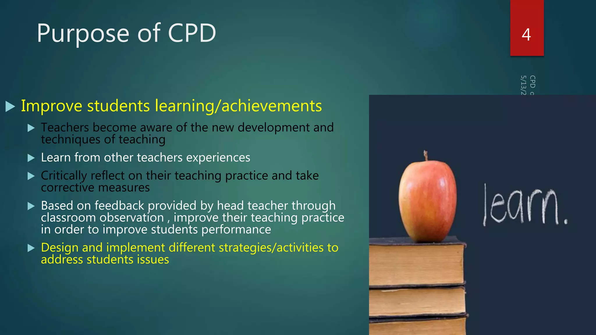 Continuing professional development (cpd) | PPTX