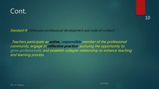 Continuing professional development (cpd) | PPTX
