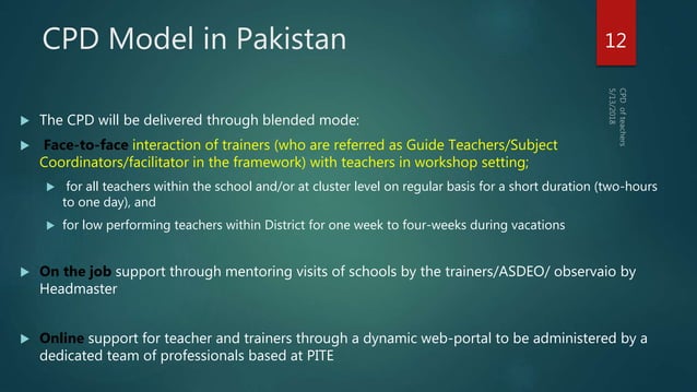 Continuing professional development (cpd) | PPTX