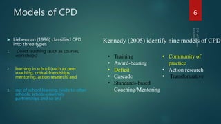 Continuing professional development (cpd) | PPTX