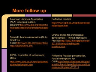 Continuing professional development - what, why, how? | PPTX