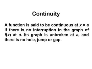 Continuity | PPT