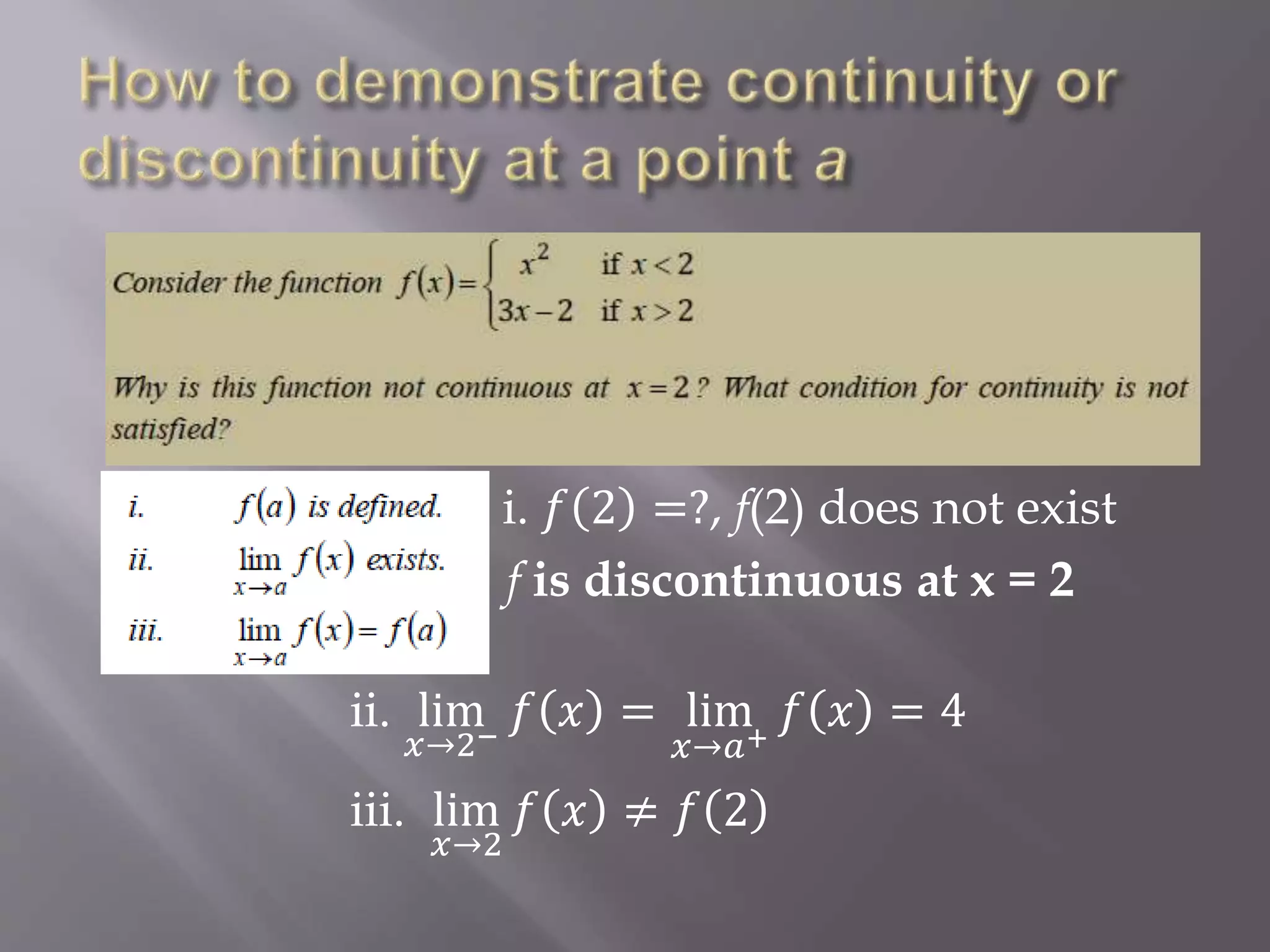 Continuity | PPTX