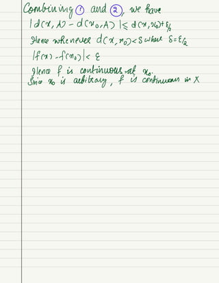 Continuity- solved problems set 1 | PDF