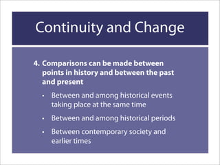 Continuity And Change | PDF