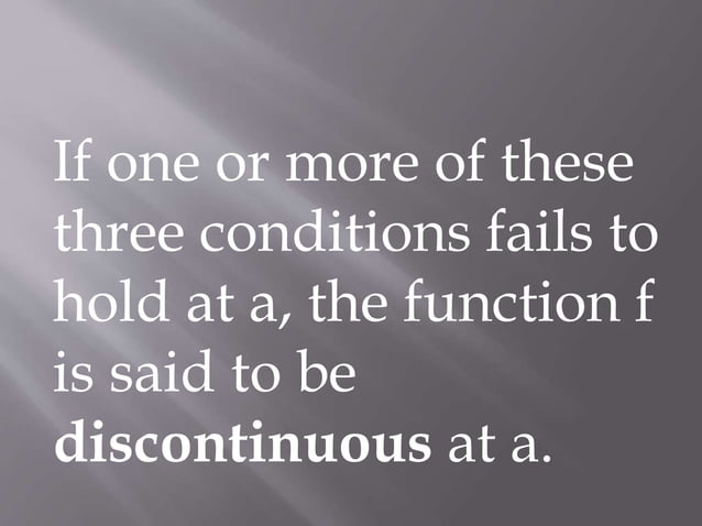 continuity Basic Calculus Grade 11 - Copy.pptx | Computing | Technology & Computing