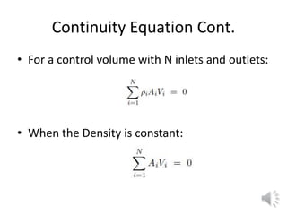 Continuity - Momentum Algabraic eqns.pptx
