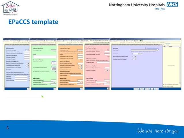 Nottingham University Hospitals- End of life care improvement ...