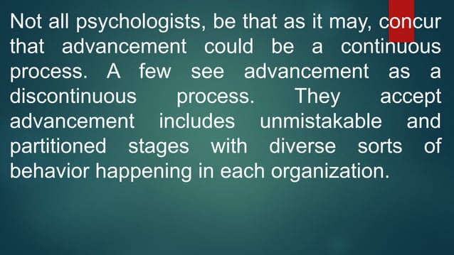 CONTINUITY-VS.-DISCONTINUITY. IN DEVELOPMENTAL PSYCHOLOGYpptx | PPTX ...