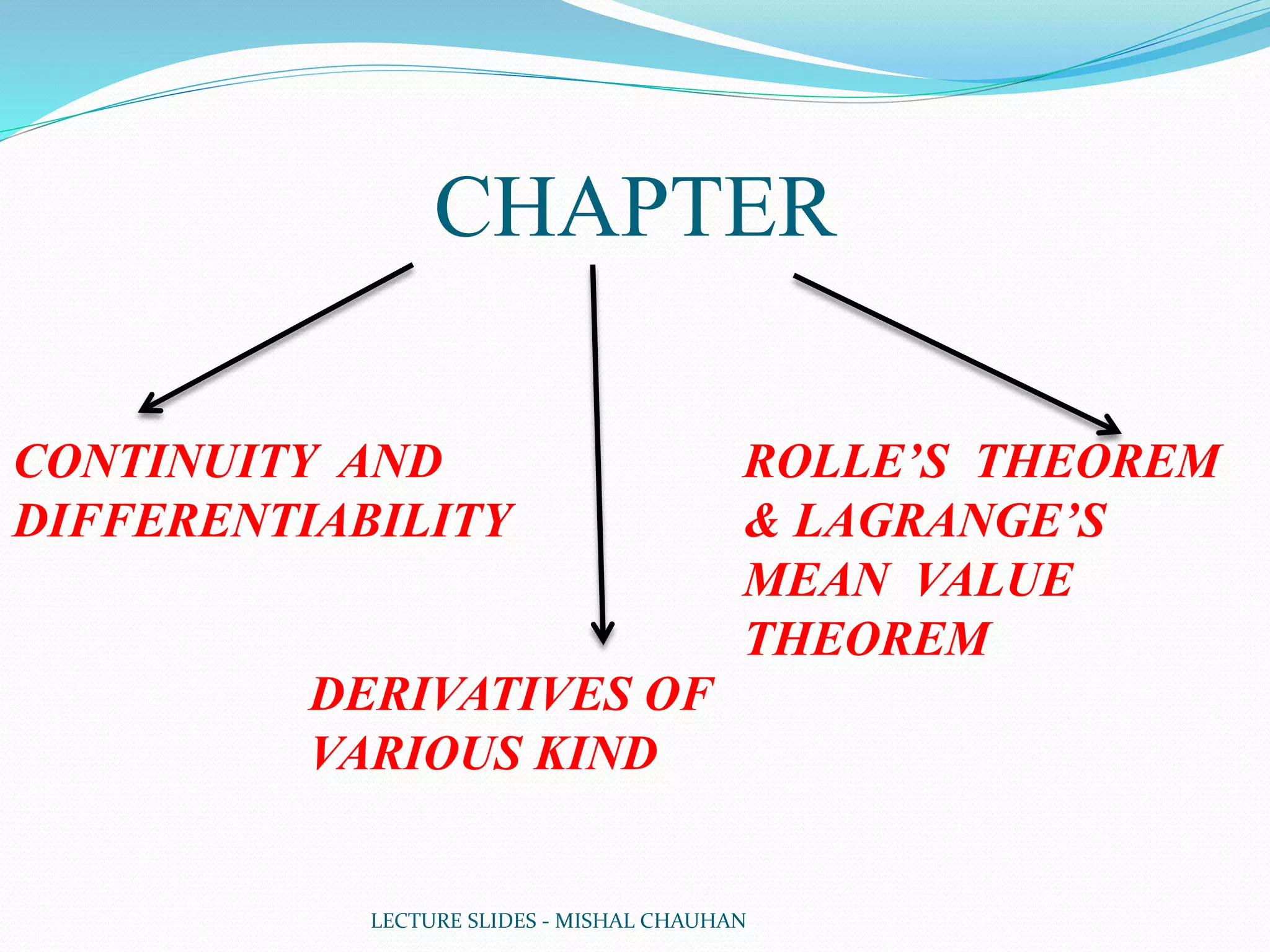 CONTINUITY & DIFFERENTIABILITY CLASS XII MODULE 1 | PDF
