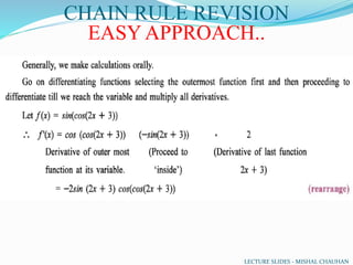 CONTINUITY & DIFFERENTIABILITY CLASS XII MODULE 1 | PDF