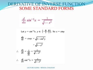 CONTINUITY & DIFFERENTIABILITY CLASS XII MODULE 1 | PDF