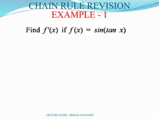 CONTINUITY & DIFFERENTIABILITY CLASS XII MODULE 1 | PDF