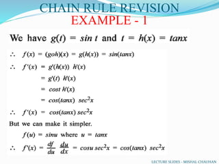 CONTINUITY & DIFFERENTIABILITY CLASS XII MODULE 1 | PDF