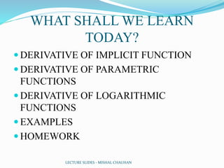 CONTINUITY & DIFFERENTIABILITY CLASS XII MODULE 2 | PDF