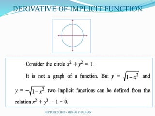 CONTINUITY & DIFFERENTIABILITY CLASS XII MODULE 2 | PDF