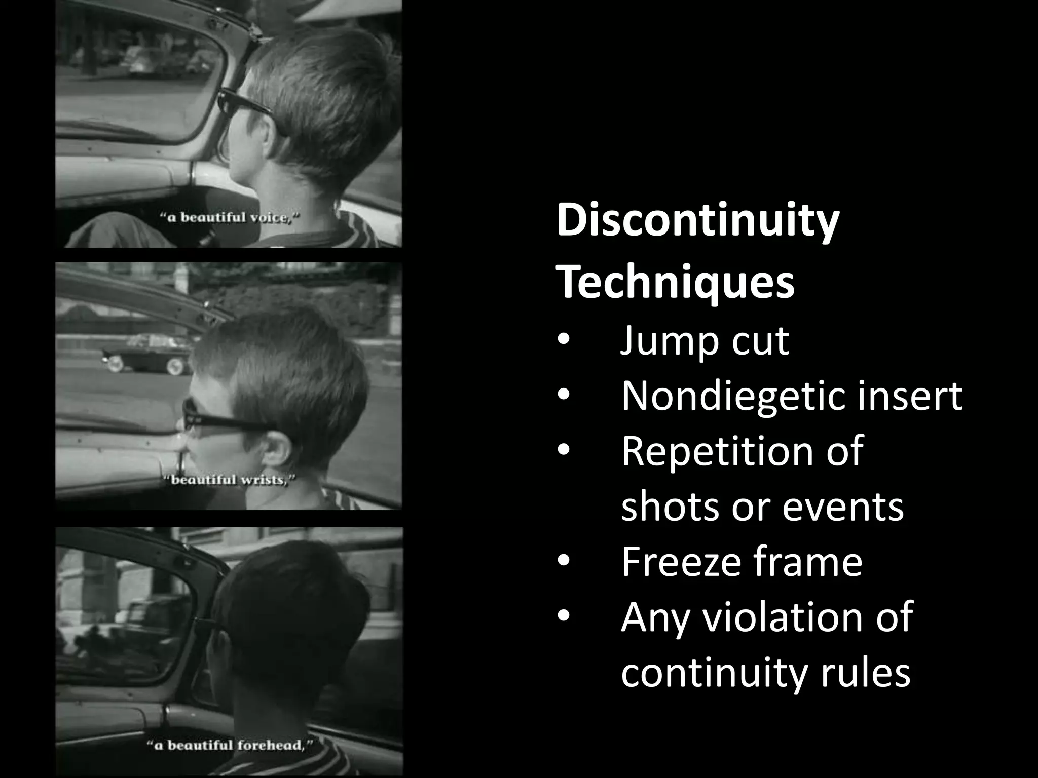 Editing: Continuity and Discontinuity | PPTX