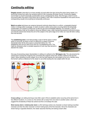 Continuity editing | ODT