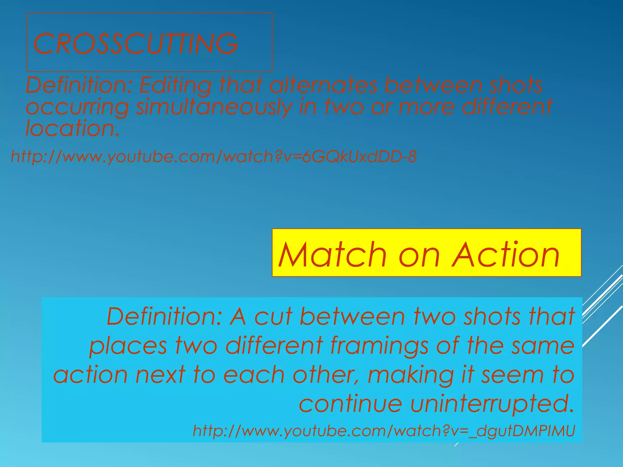 Continuity editing | PPT