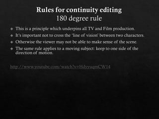 ~ Continuity editing Powerpoint ~ | PPT