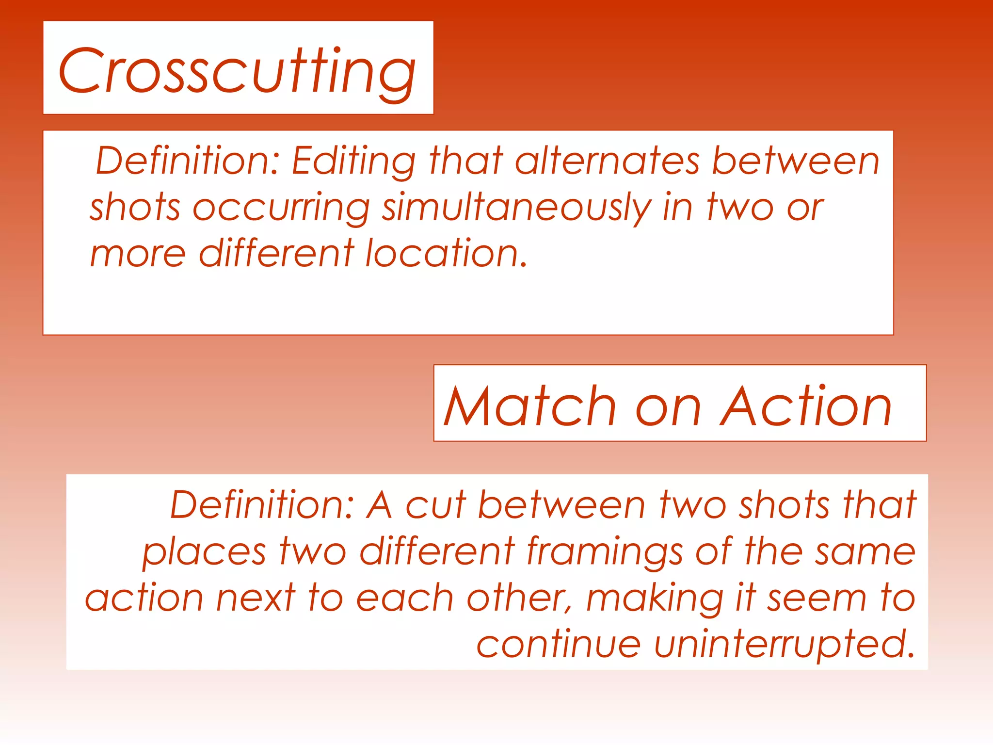 Continuity Editing | PPT