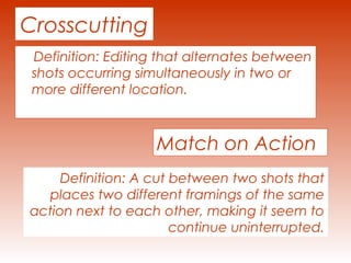 Continuity Editing | PPT