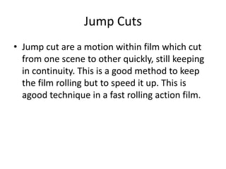 Continuity editing | PPTX