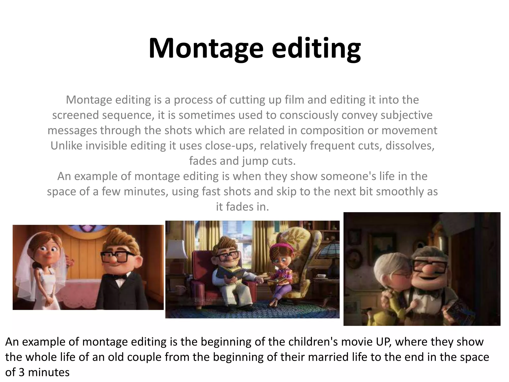 Continuity editing presentation | PPTX